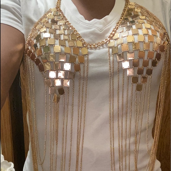 Accessories | Gold Layered Body Chain | Poshmark